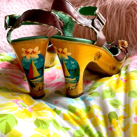 Miss L Fire | Shoes | Anthropologie Miss L Fire Sailboat Cameo Sandals ...